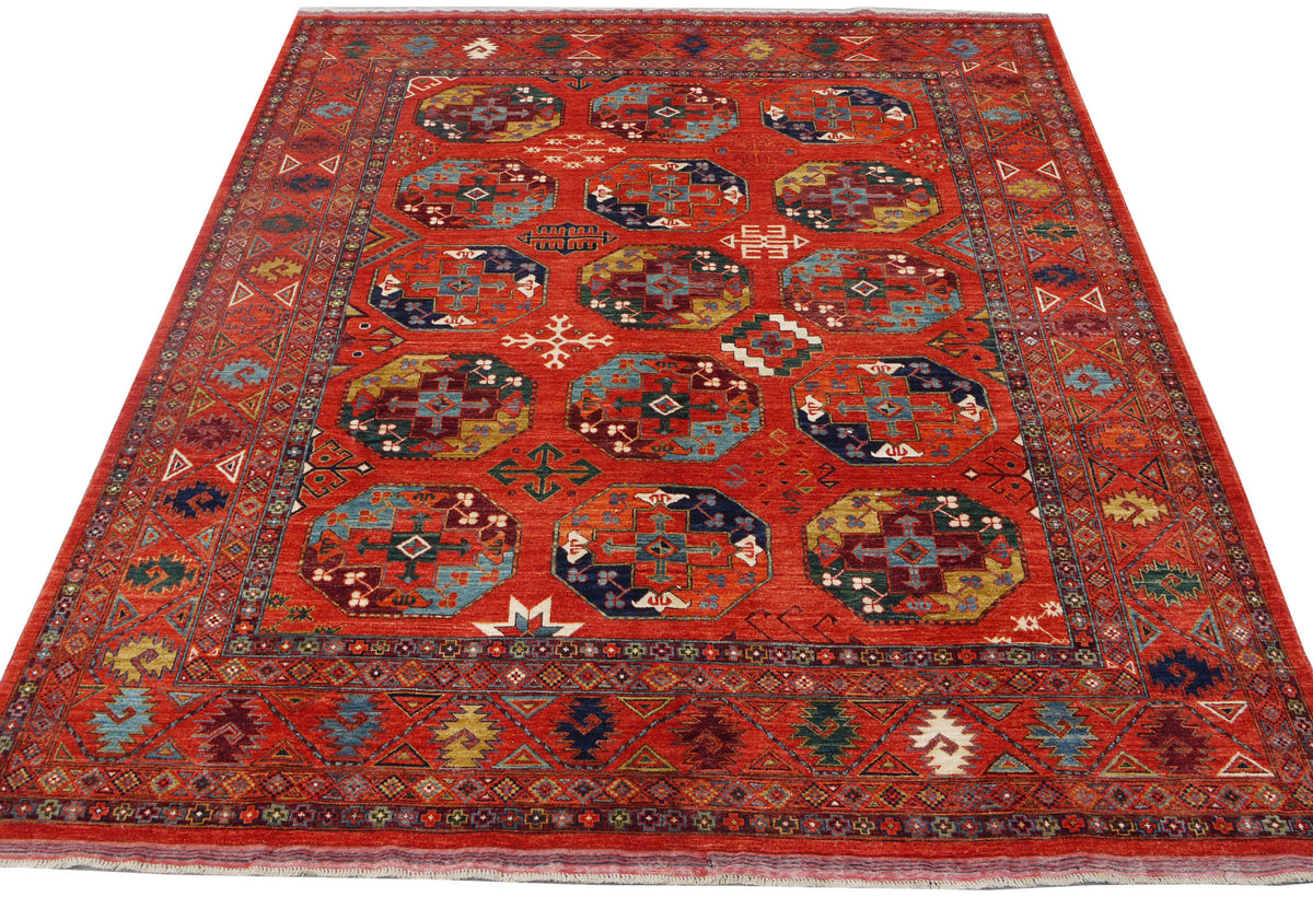 8x10 Modern Wool Area Rug - Main Street Oriental Rugs