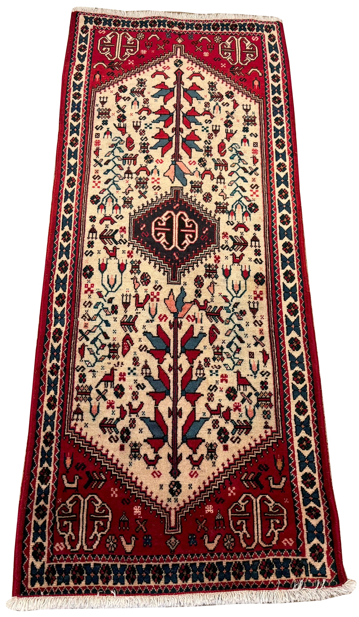 2x6 Persian Abada Hall Runner | Main Street Oriental Rugs
