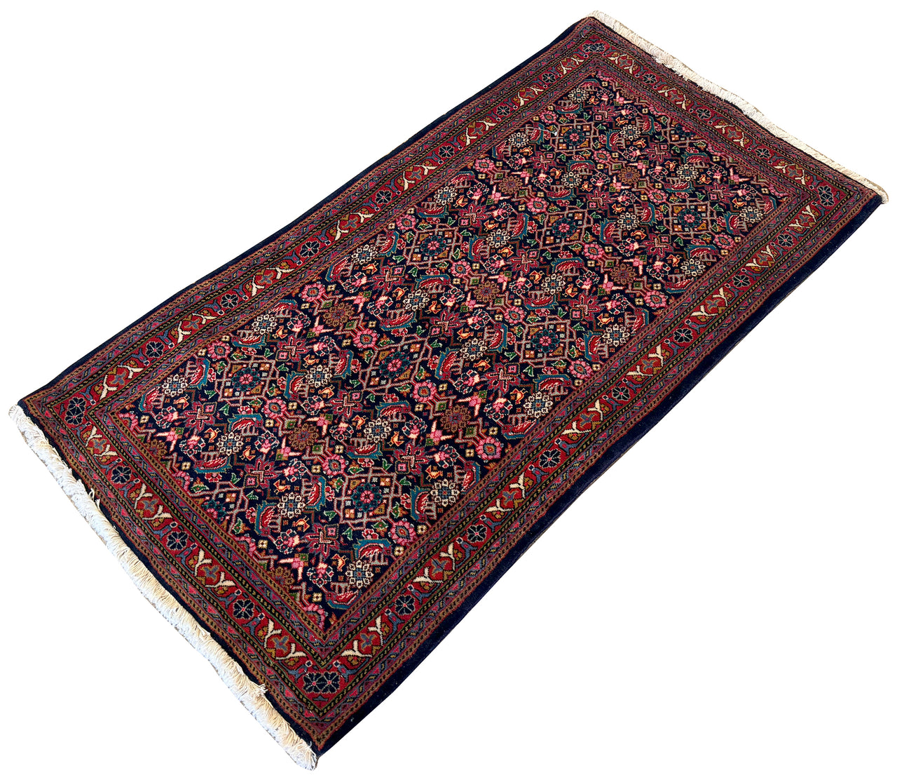 2.2x4.3 Persian Jozan Wool Rug | Main Street Oriental Rugs