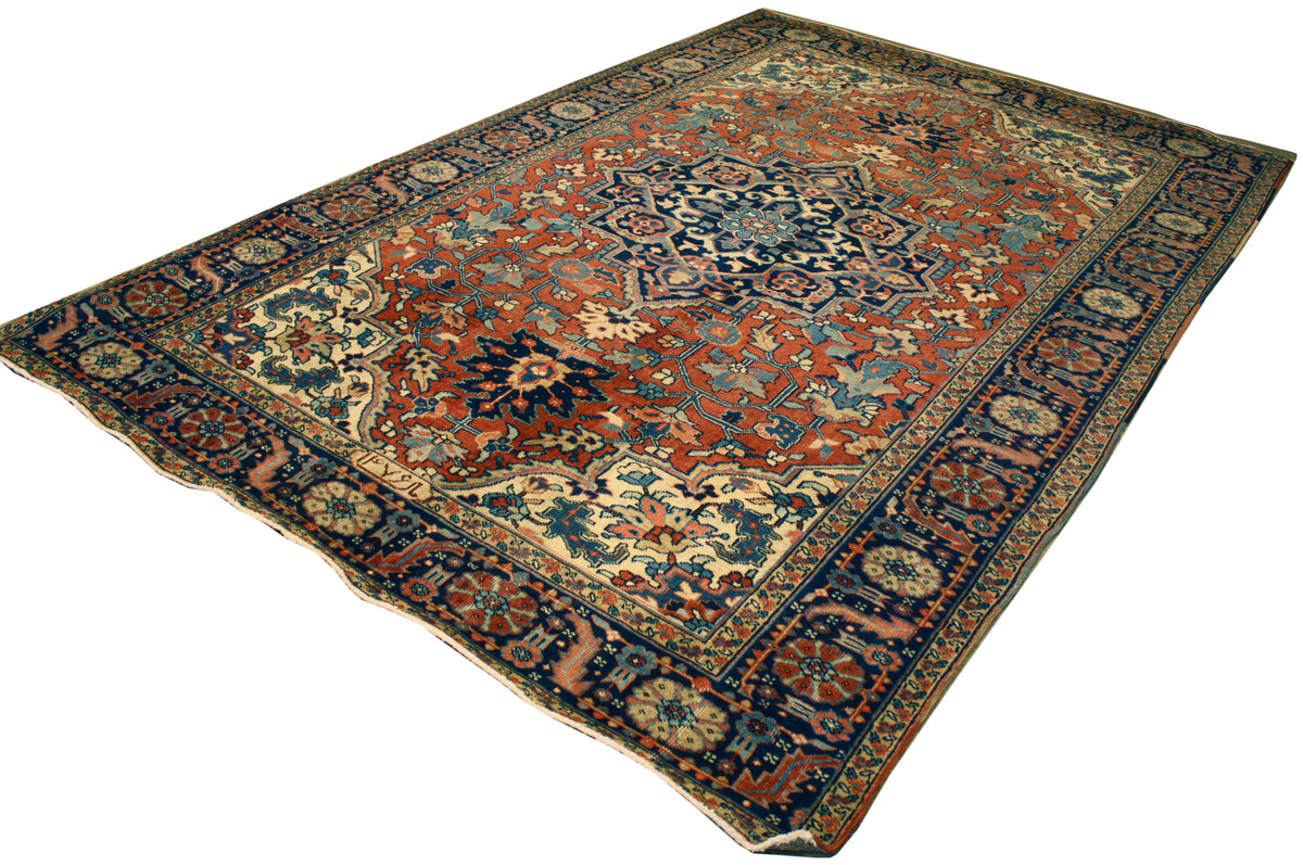 8x10 Modern Wool Area Rug - Main Street Oriental Rugs