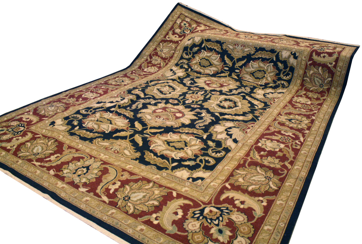 10x14 Indian Soumak Wool Rug | Main Street Oriental Rugs